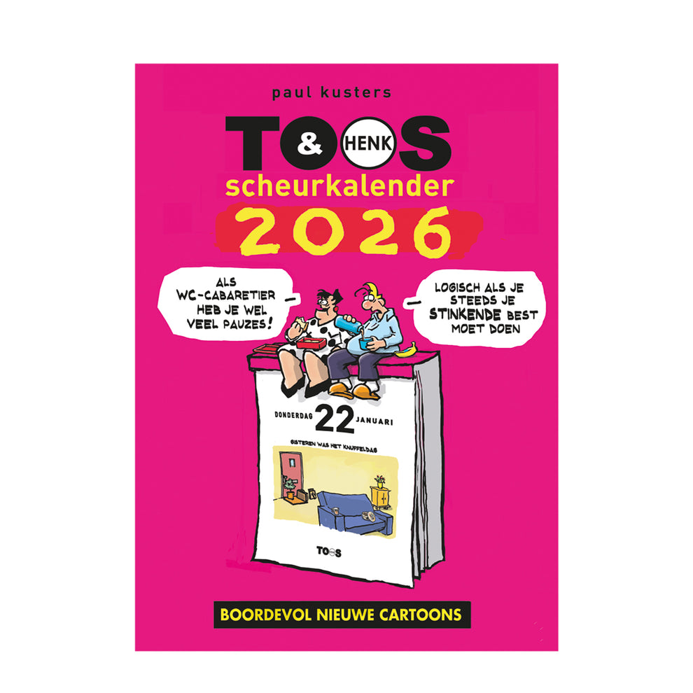 Toos & Henk-scheurkalender 2026