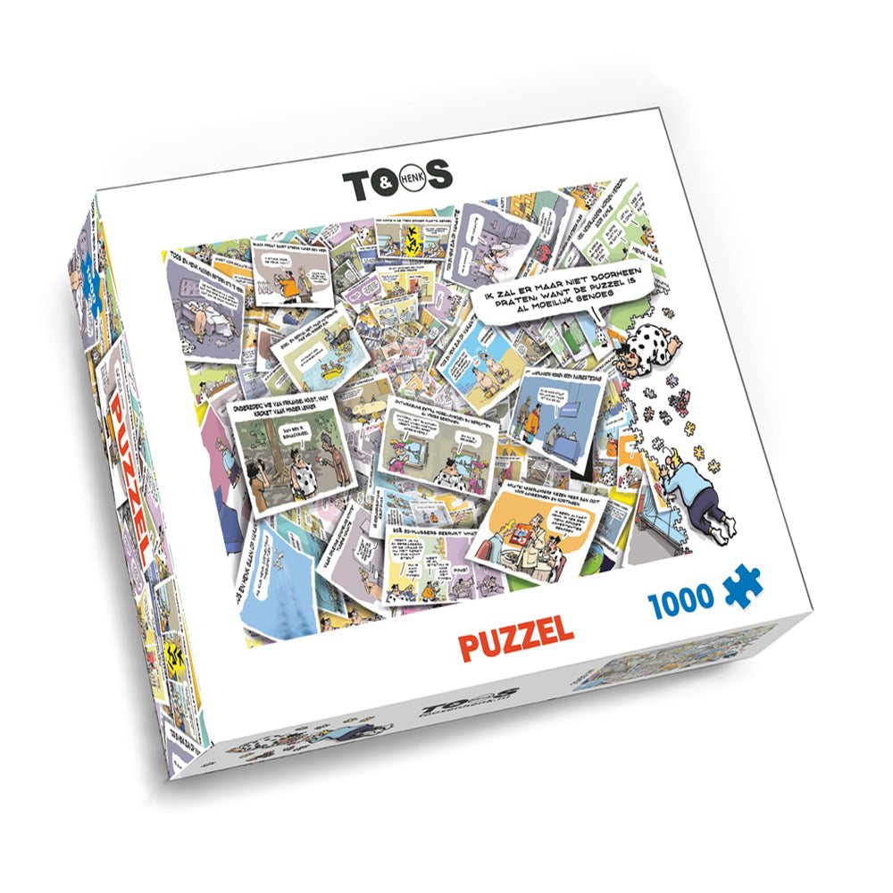 Toos & Henk puzzel 1.000 stukjes – Toos en Henk